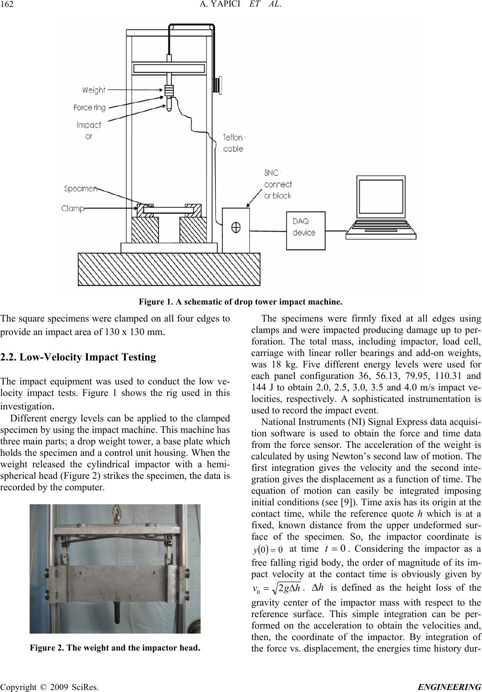 Effect of Low Velocity Impact Damage on Buckling Properties