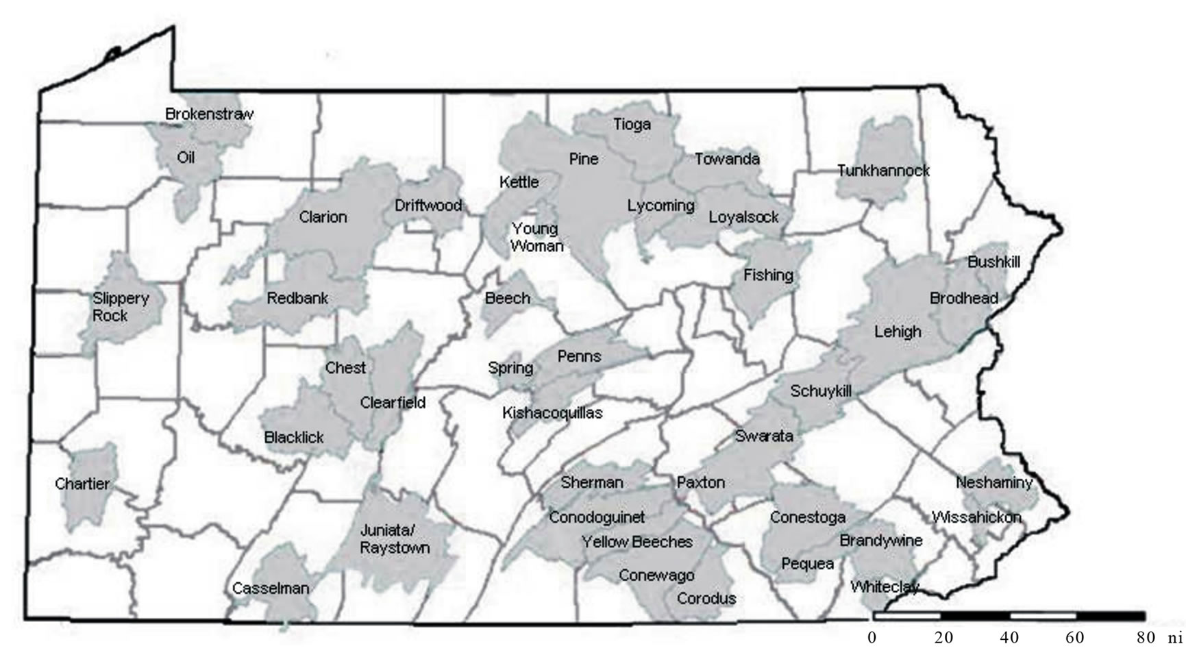 Assessing Stream Health in the Chesapeake Basin Using the SHARP Model