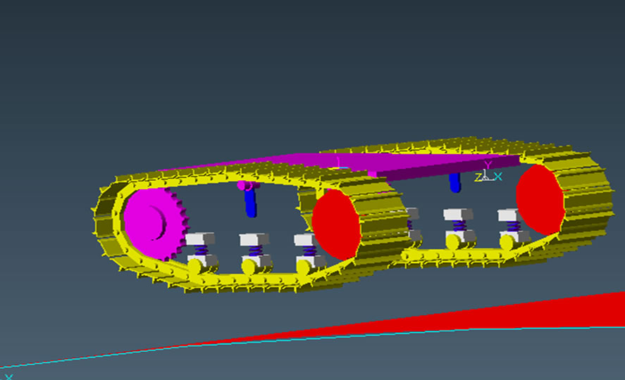 Modeling and Simulation of Adaptive Surface Tracked Vehicle Based on ...
