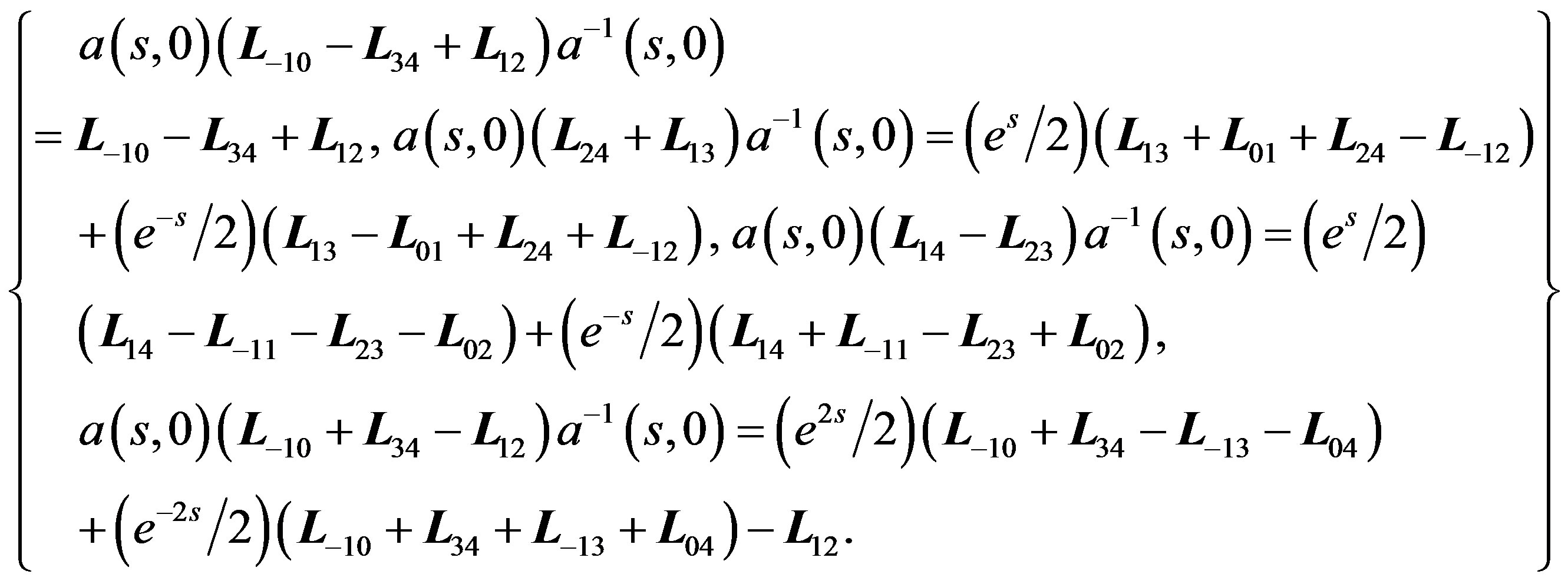 Contractions of Certain Lie Algebras in the Context of the DLF-Theory