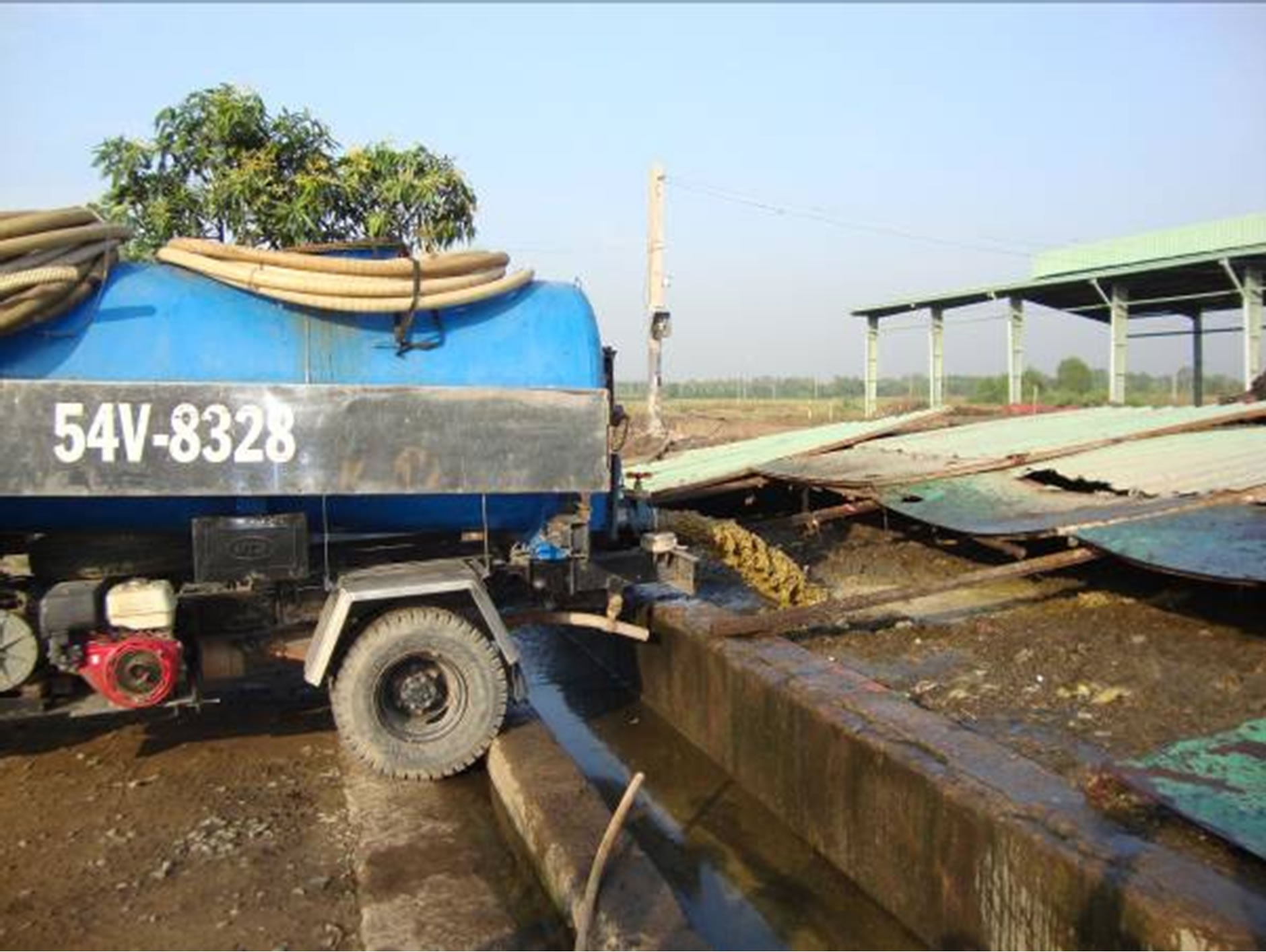 Current Status of Sludge Collection, Transportation and Treatment in Ho ...