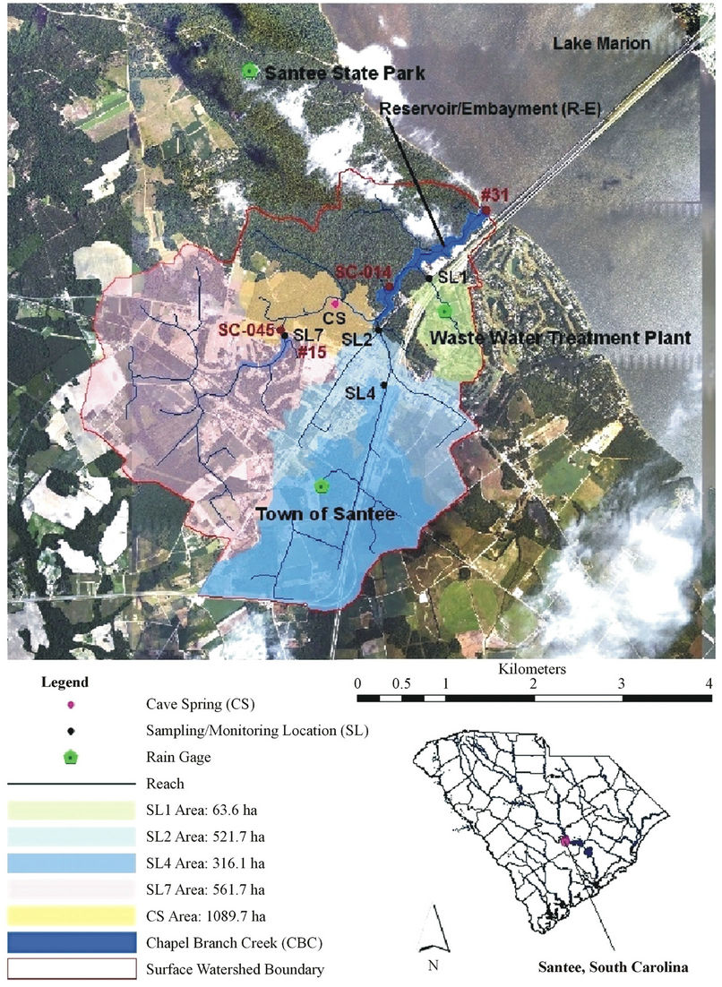 SWAT Model Prediction of Phosphorus Loading in a South Carolina Karst ...