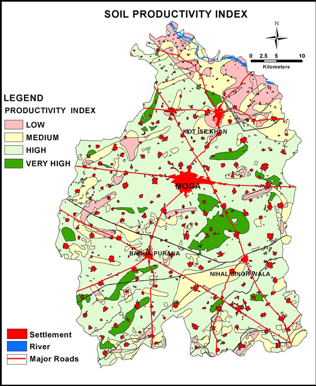 Soil Informatics for Evaluating and Mapping SoilProductivity Index in ...