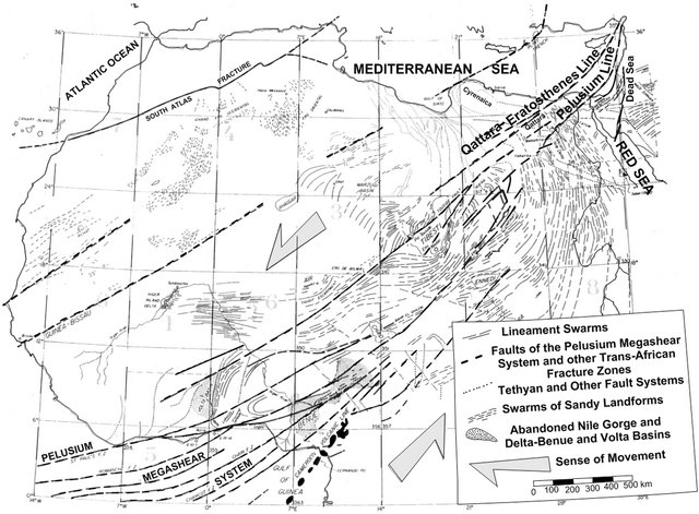 Truthfulness of the Existence of the Pelusium Megashear Fault System ...