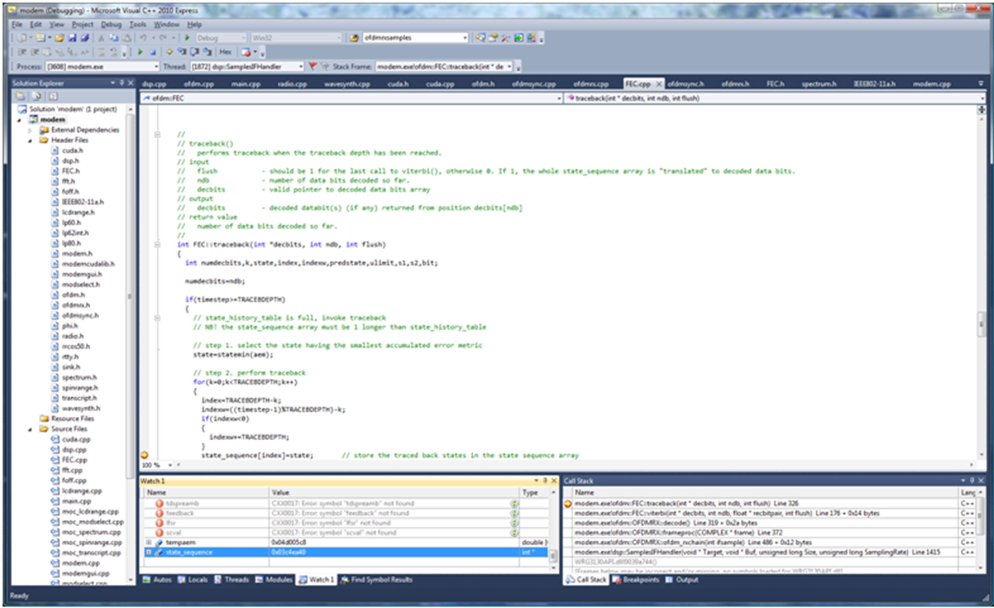 Software Defined Radio Prototyping with Visual C++ Express and Code ...