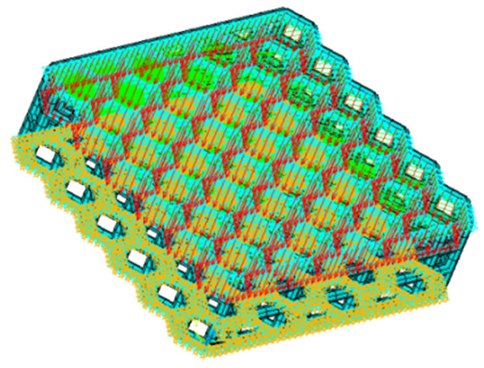 Numerical Analysis on Static Mechanical Properties of the Periodic ...