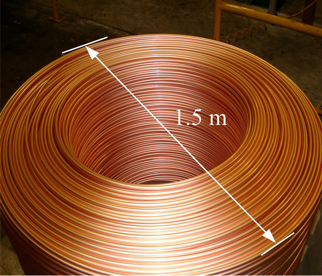 Elimination of Oil Residual inside the Copper Pipe Using Ladder Technique