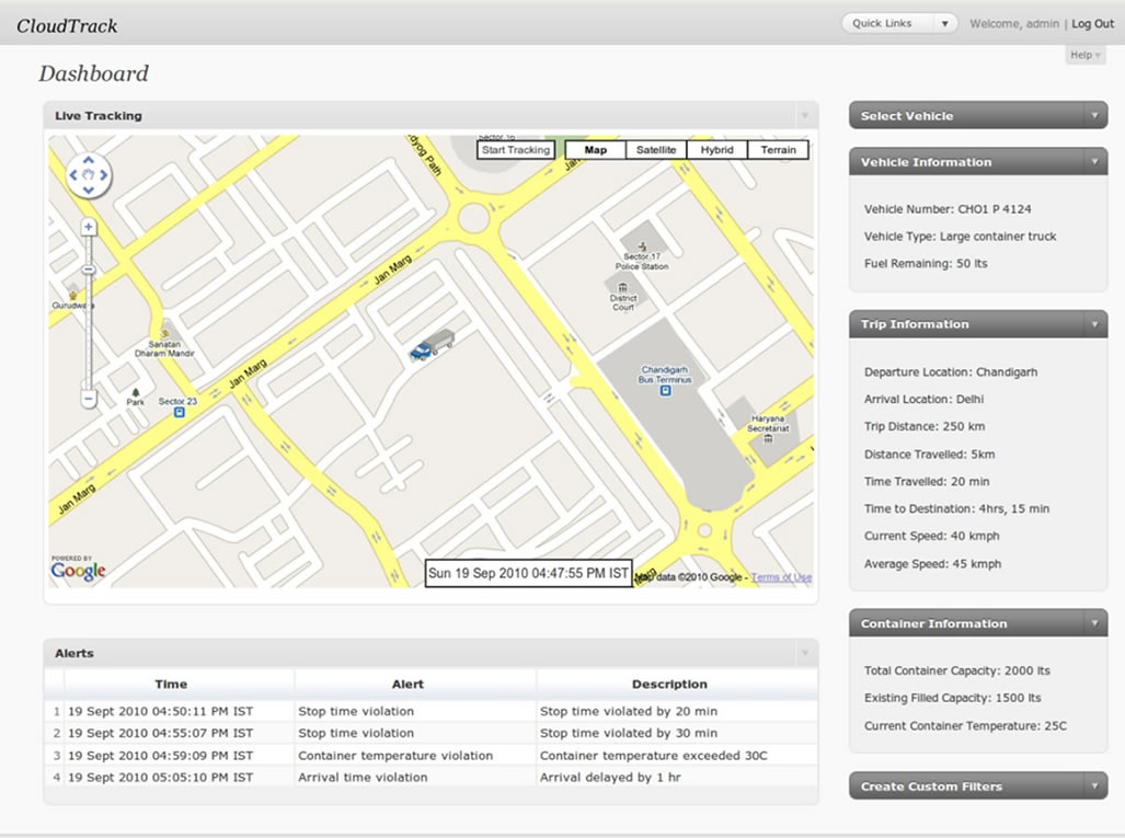 Cloud-Based Information Technology Framework for Data Driven Intelligent Transportation Systems