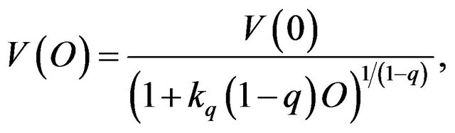 The q -Exponential Probability Discounting of Gain and Loss
