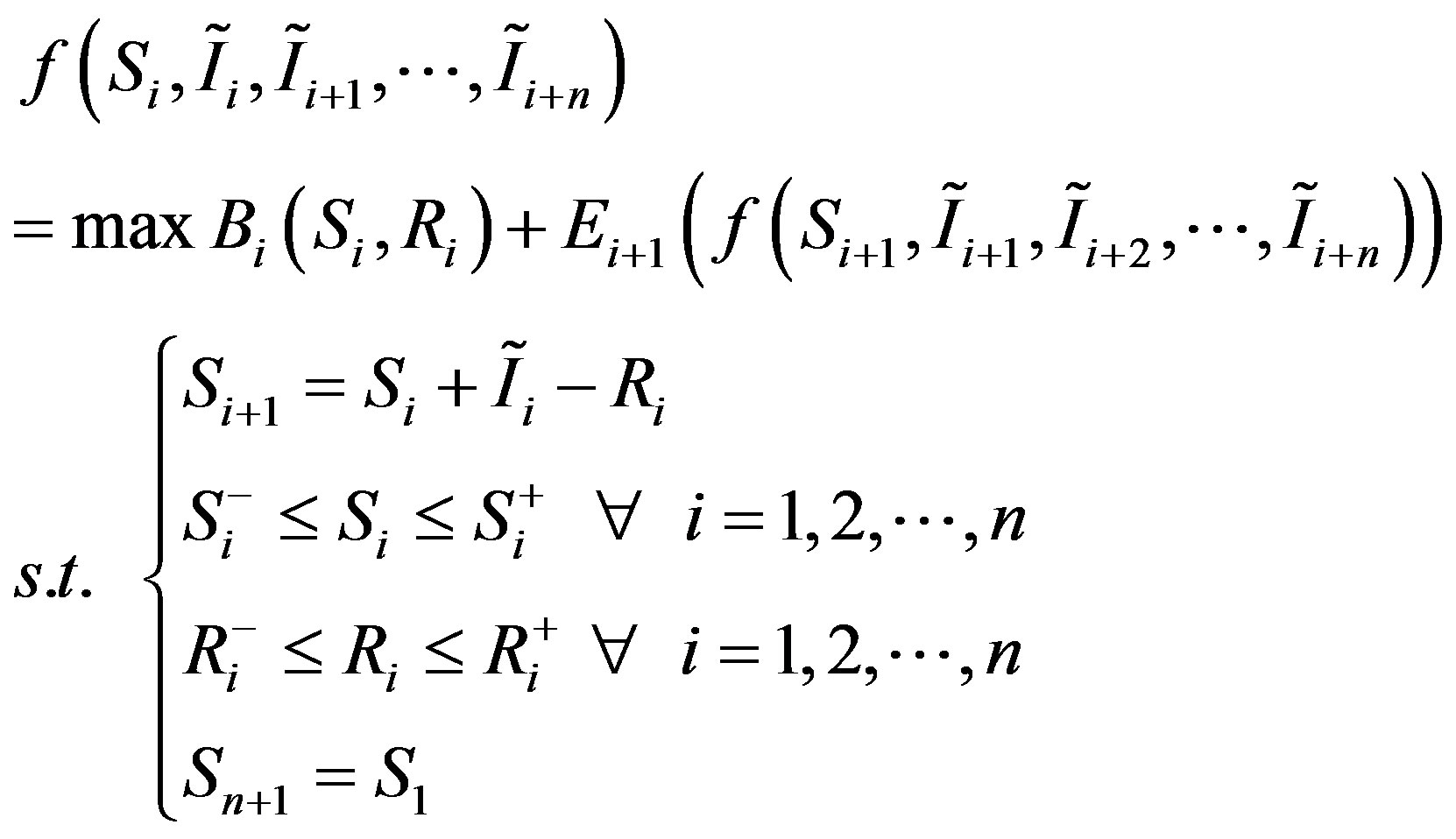 Optimal Reservoir Operation Using Stochastic Dynamic Programming