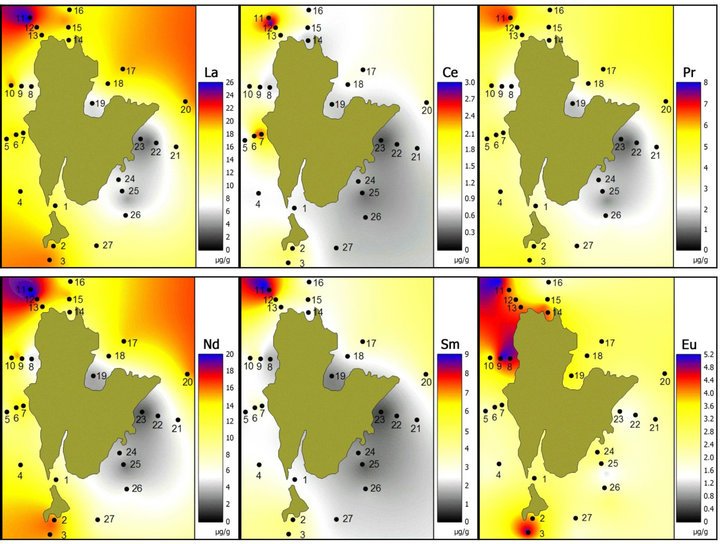 Geochemistry of the Rare Earth Elements (REE) Distribution in ...