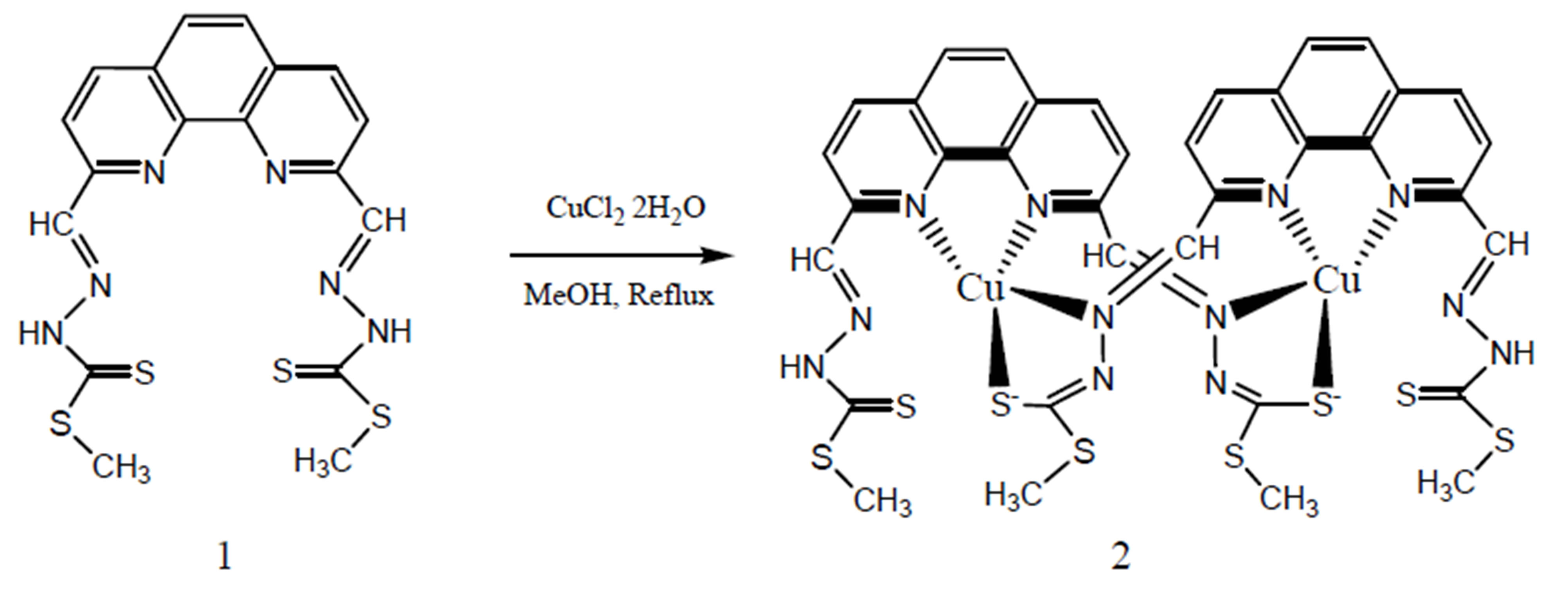 Synthesis and Structure of Dimeric Copper (I) Complex from Bis[(2,2 ...