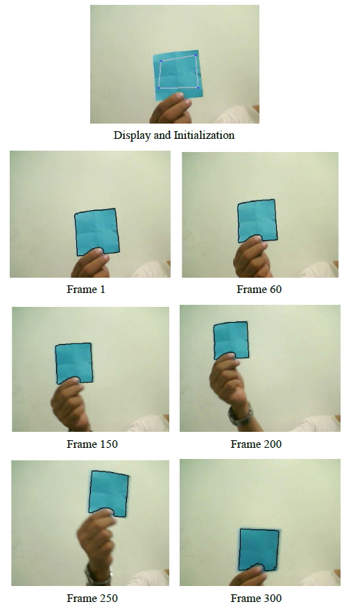 Object Tracking Using a New Level Set Model