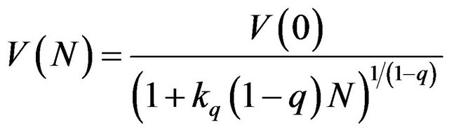 The q-Exponential Social Discounting Functions of Gain and Loss