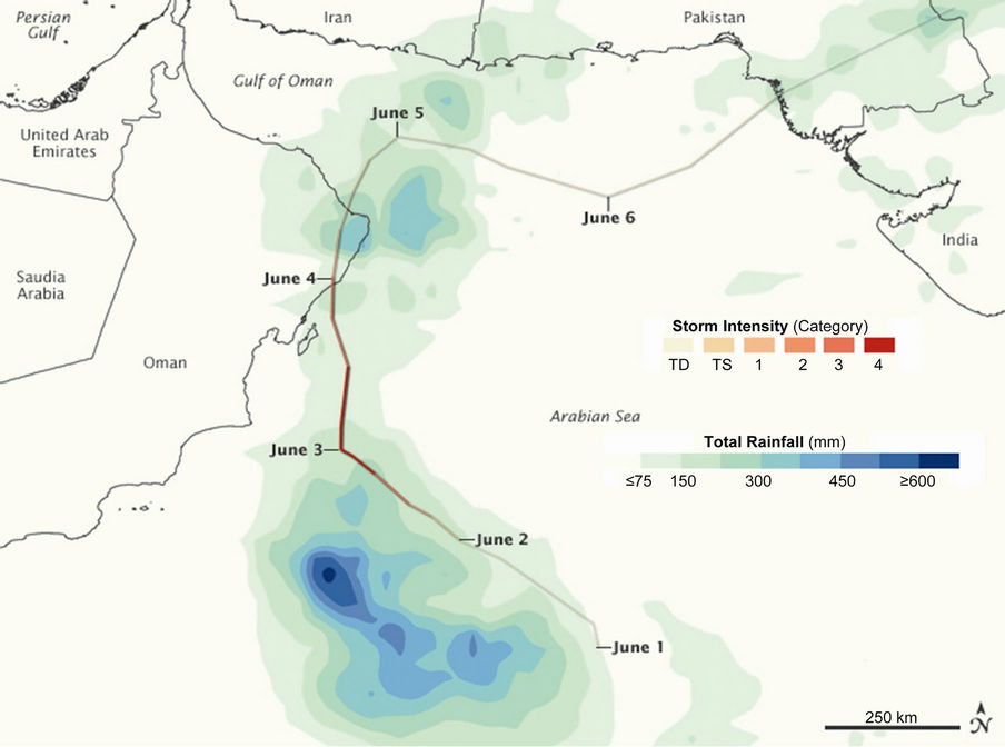 Hydrometeorological Modeling Study of Tropical Cyclone Phet in the ...