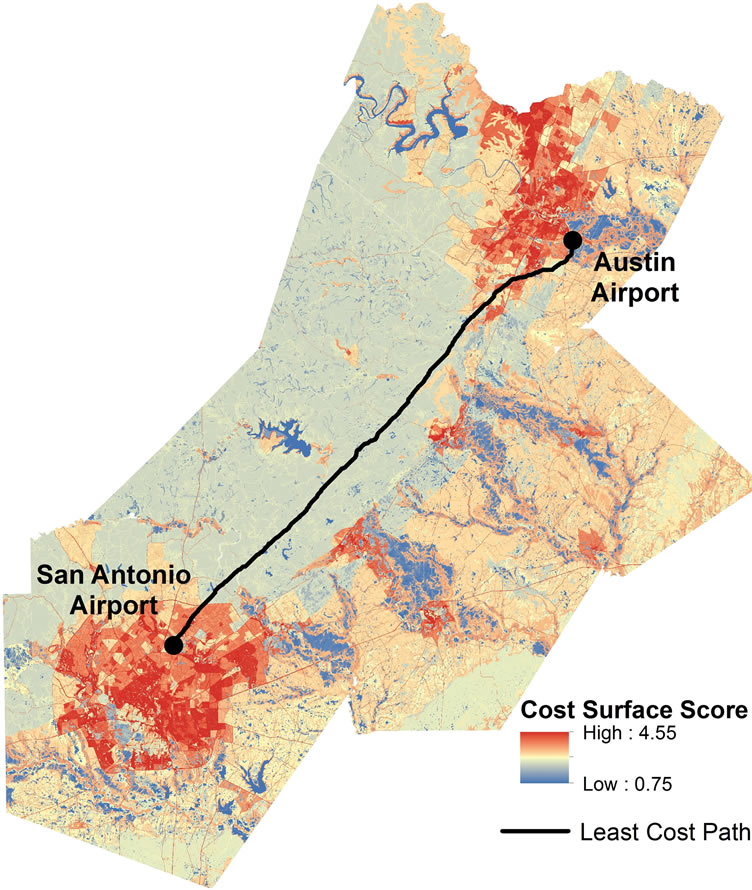 High-Speed Rail Route and Regional Mobility with a Ras-ter-Based ...