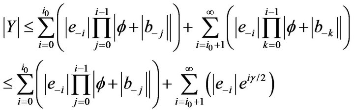 The First Order Autoregressive Model with Coefficient Contains Non ...