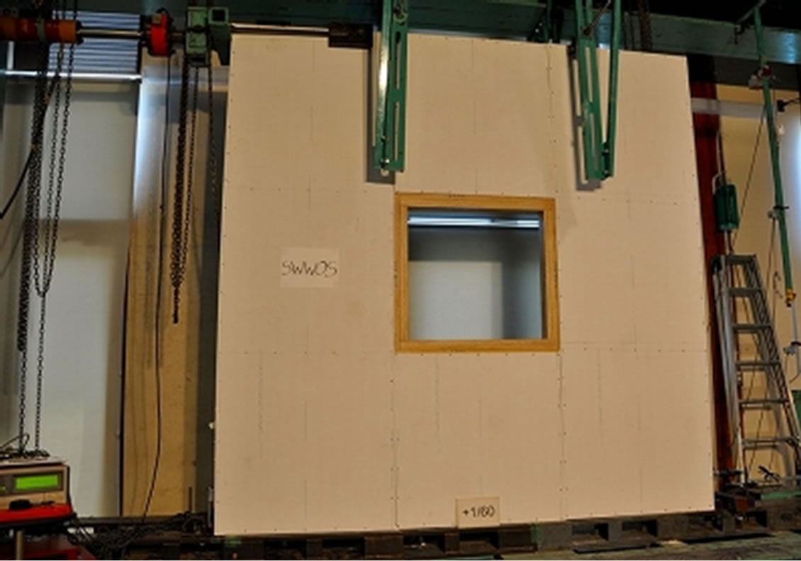 Dynamic and Static Behaviors of Shear Wall with Openings Composed of ...