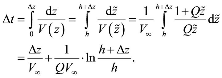 Hyperbolic Velocity Model