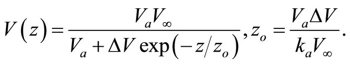 Hyperbolic Velocity Model