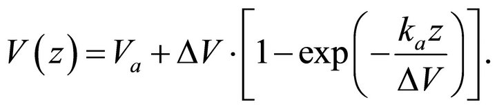 Hyperbolic Velocity Model