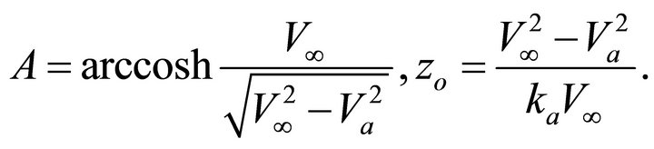 Hyperbolic Velocity Model