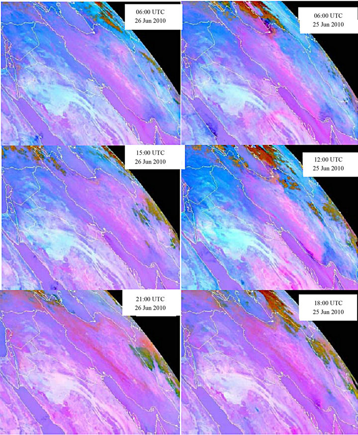 Application of the dust simulation models in the Middle East, and dust ...