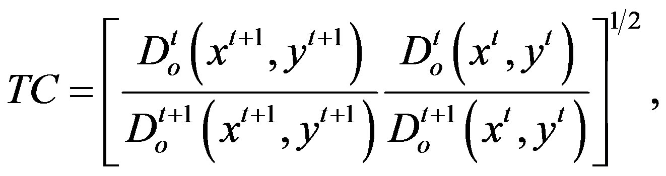 Parametric Decomposition Of The Malmquist Index In Output Oriented Distance Function 