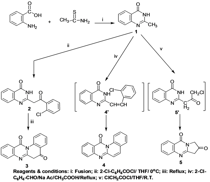 Utility of 2-Methyl-quinazolin-4(3H)-one in the Synthesis of Heterocyclic Compounds with ...