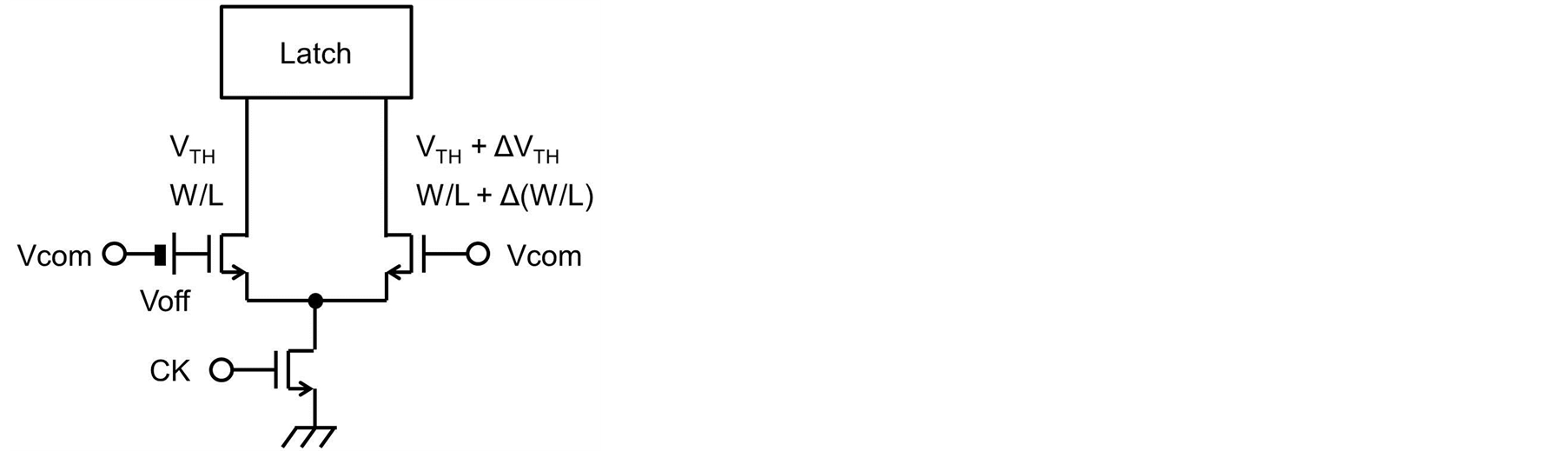 A 1-GHz, 7-mW, 8-Bit Subranging ADC without Resistor Ladder Using Built-In Threshold Calibration