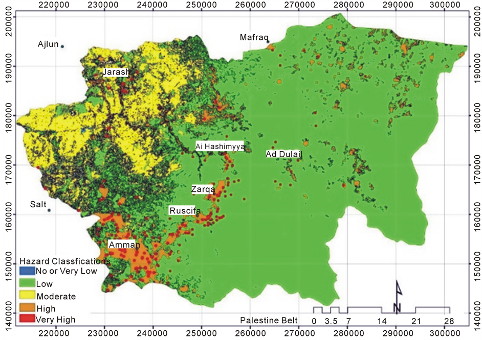 Groundwater Vulnerability and Hazard Mapping in an Arid Region: Case ...