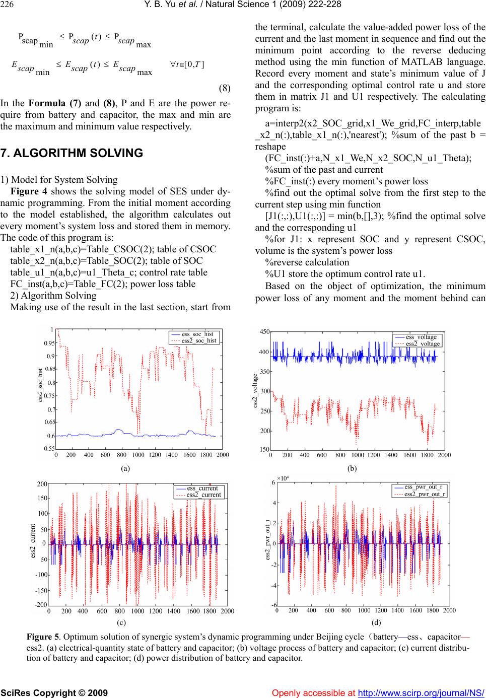 Control strategy optimization using dynamic programming method for ...