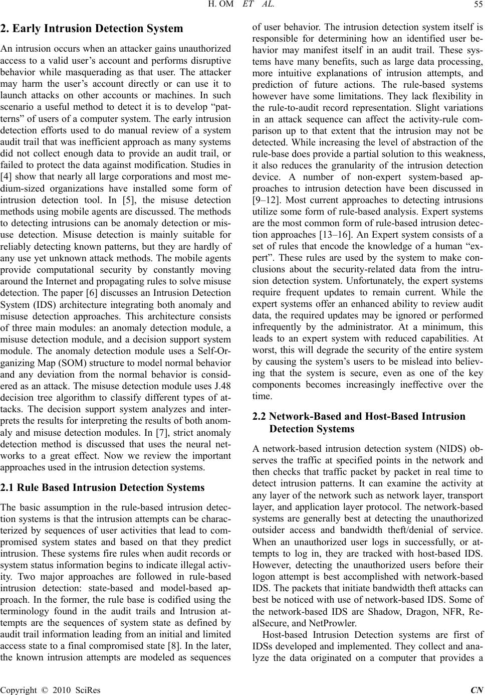 Designing Intrusion Detection System for Web Documents Using Neural Network