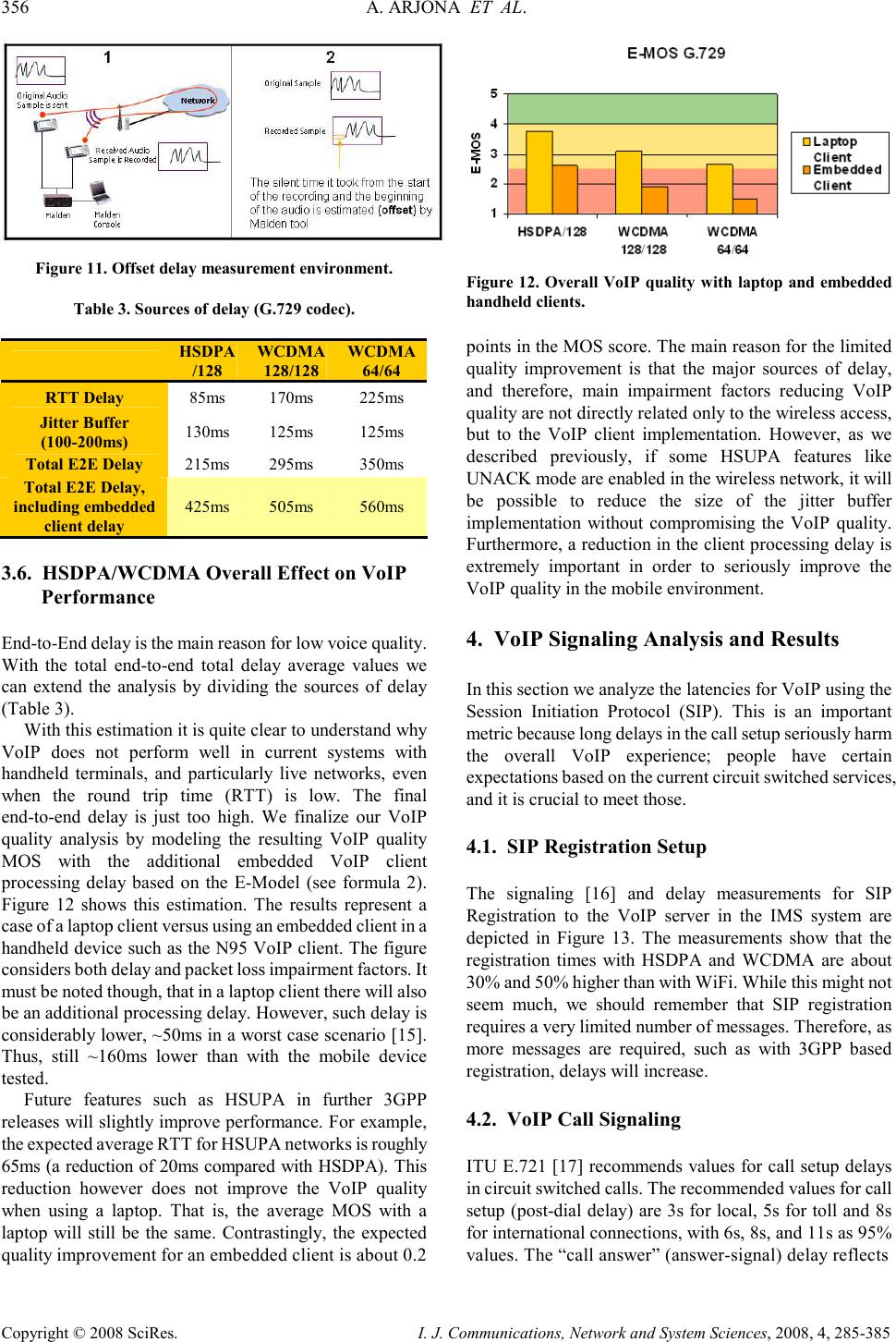 Towards High Quality VoIP in 3G Networks An Empirical Approach