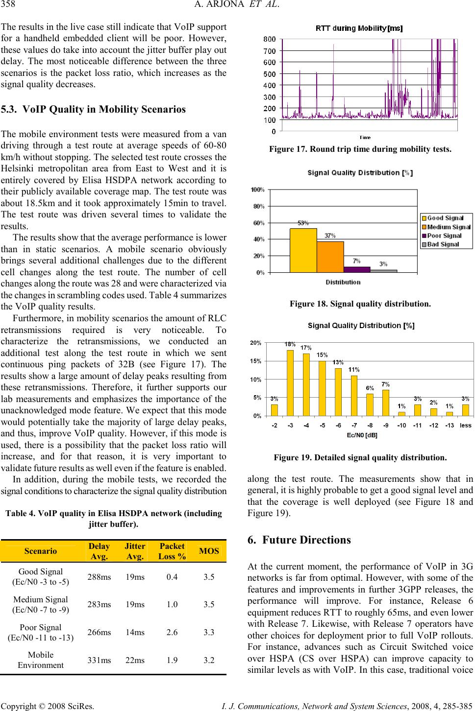 Towards High Quality VoIP in 3G Networks An Empirical Approach
