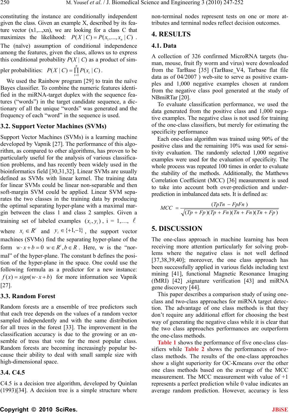 A comparison study between one-class and two-class machine learning for ...