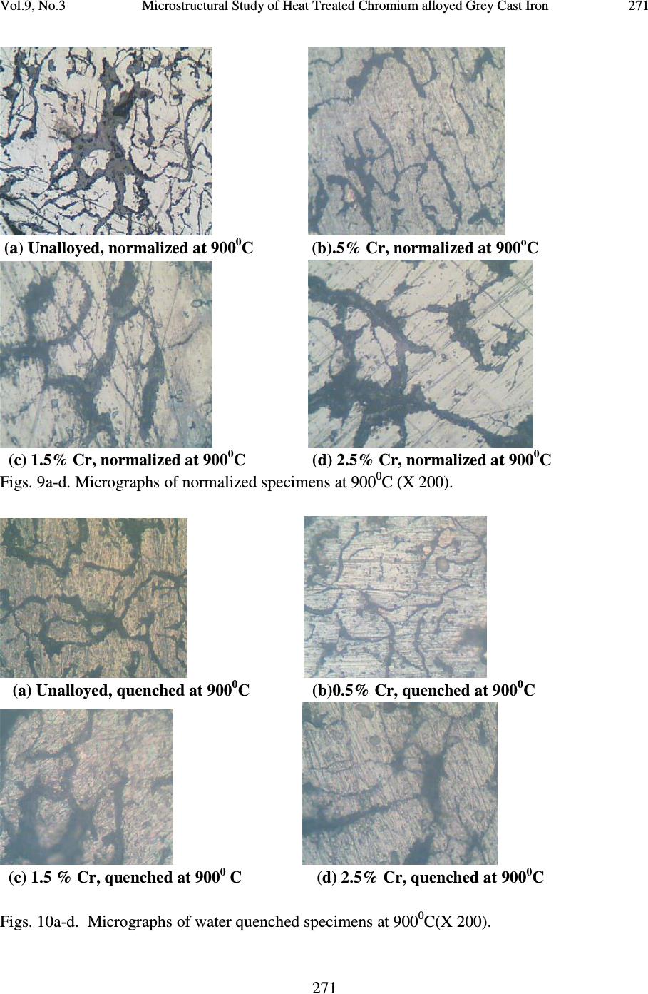 Grey Cast Iron Microstructure