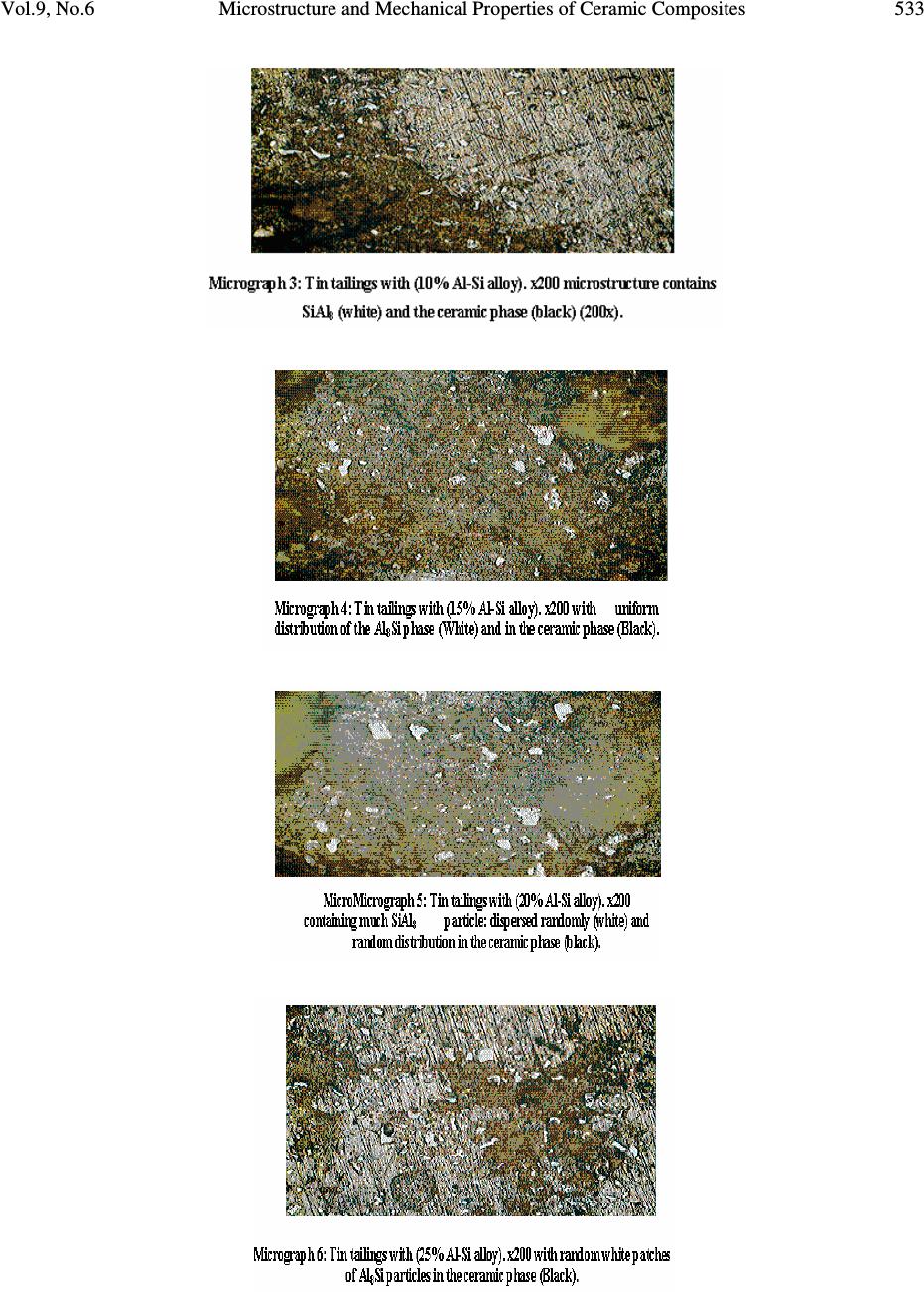 Microstructure and Mechanical Properties of Ceramic Composites