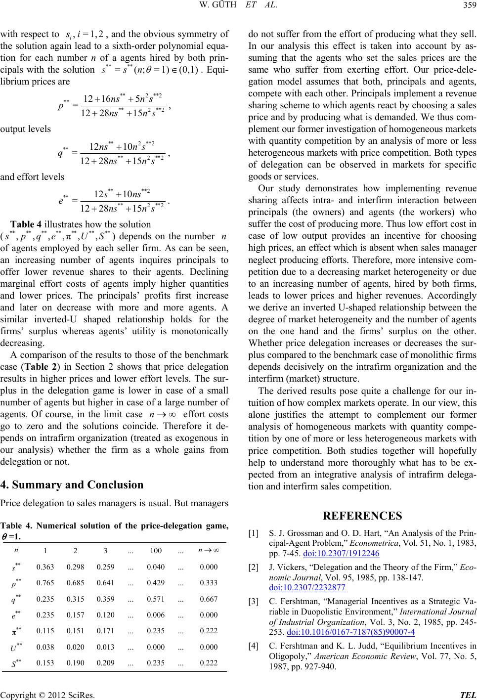 Strategic Delegation in Price Competition