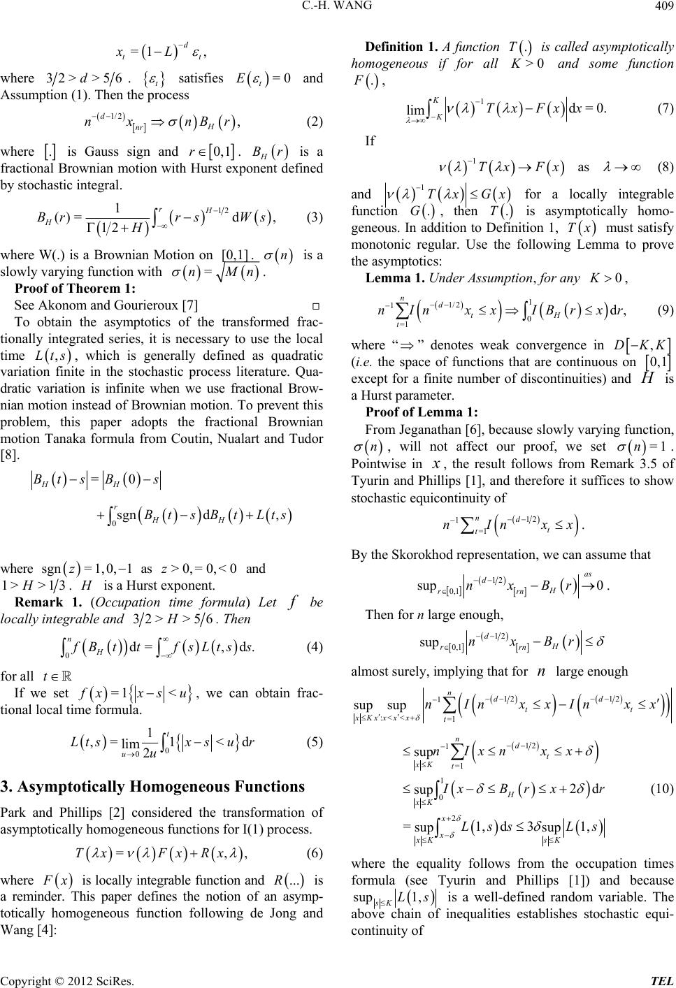 Further Results on Convergence for Nonlinear Transformations of ...