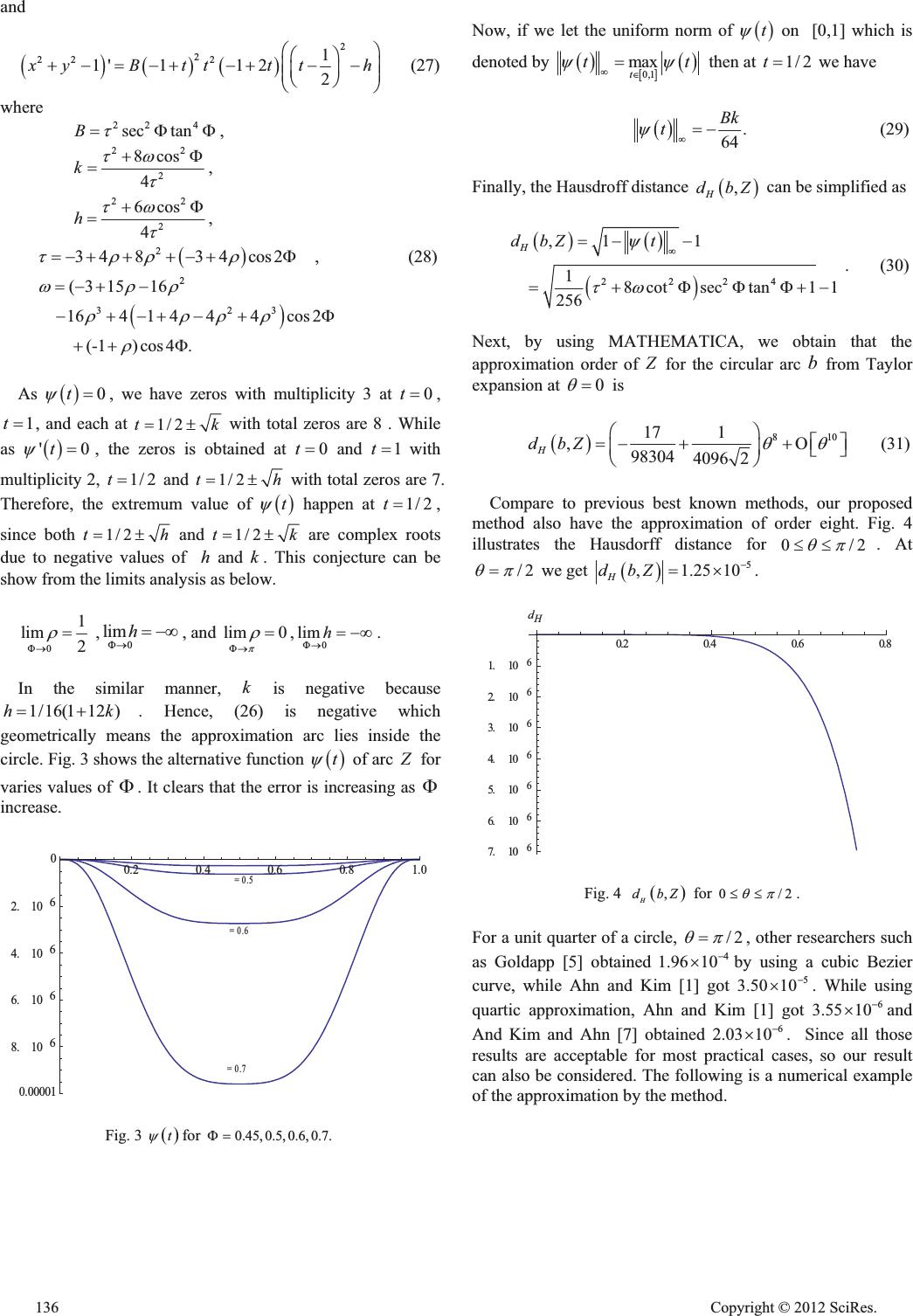 New Approach to Approximate Circular Arc by Quartic Bezier Curve