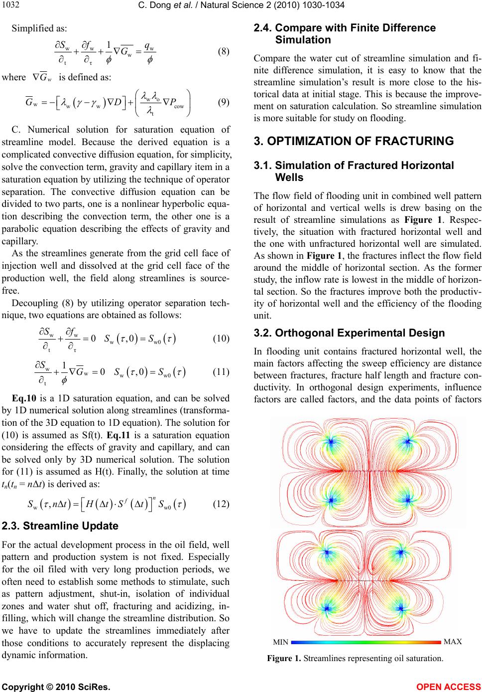 Orthogonal optimization of horizontal well fracturing method