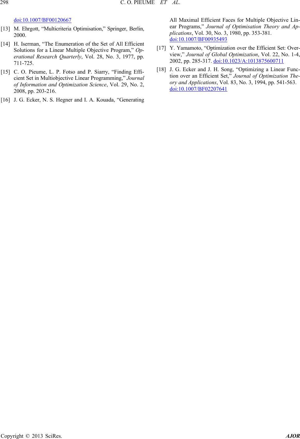 Generating Efficient Solutions in Bilevel Multi-Objective Programming Problems