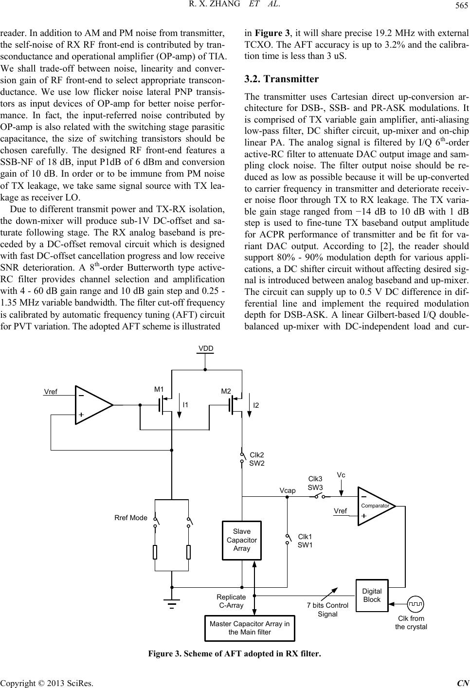A Single-Chip UHF RFID Reader Transceiver IC