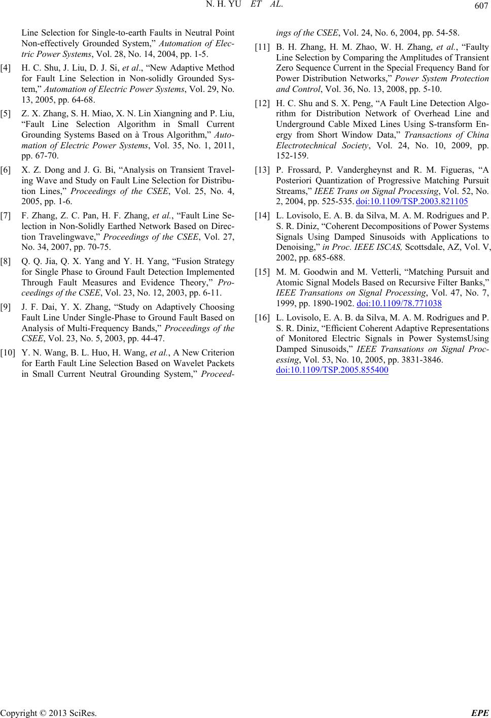 Application of Atomic Sparse Decomposition to Feature Extraction of the Fault Signal in Small ...