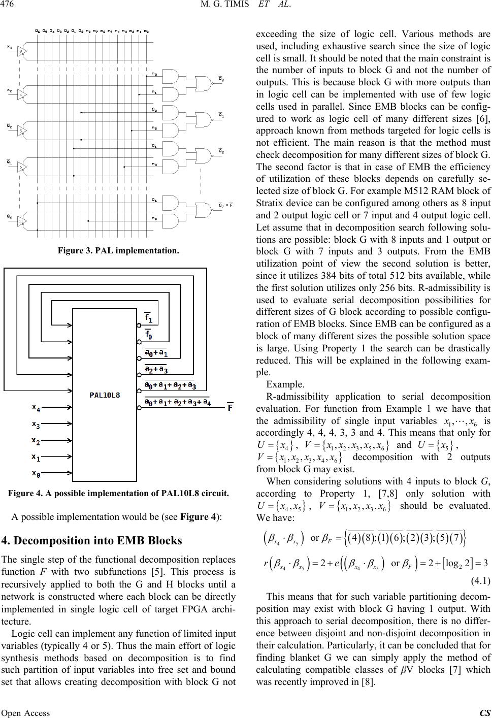 Logical Function Decomposition Method for Synthesis of Digital Logical ...