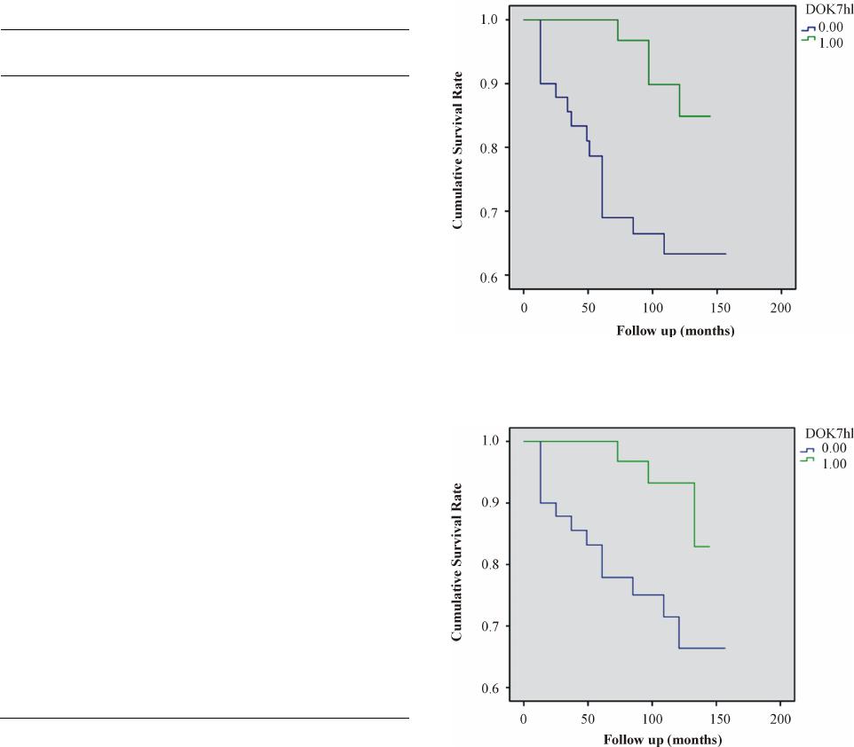 Evidence for Tumour Suppressor Function of DOK7 in Human Breast Cancer