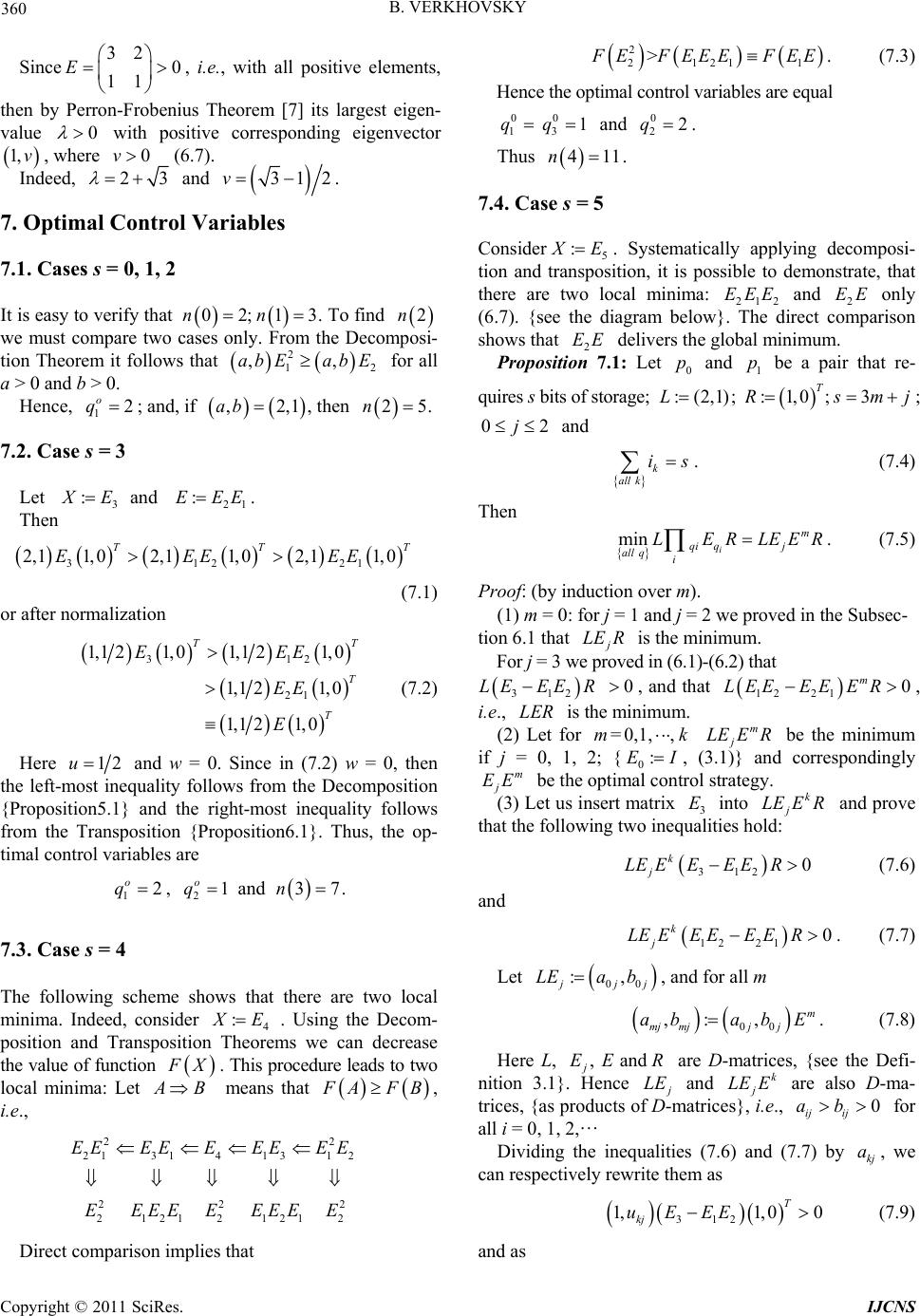 Space Complexity of Algorithm for Modular Multiplicative Inverse