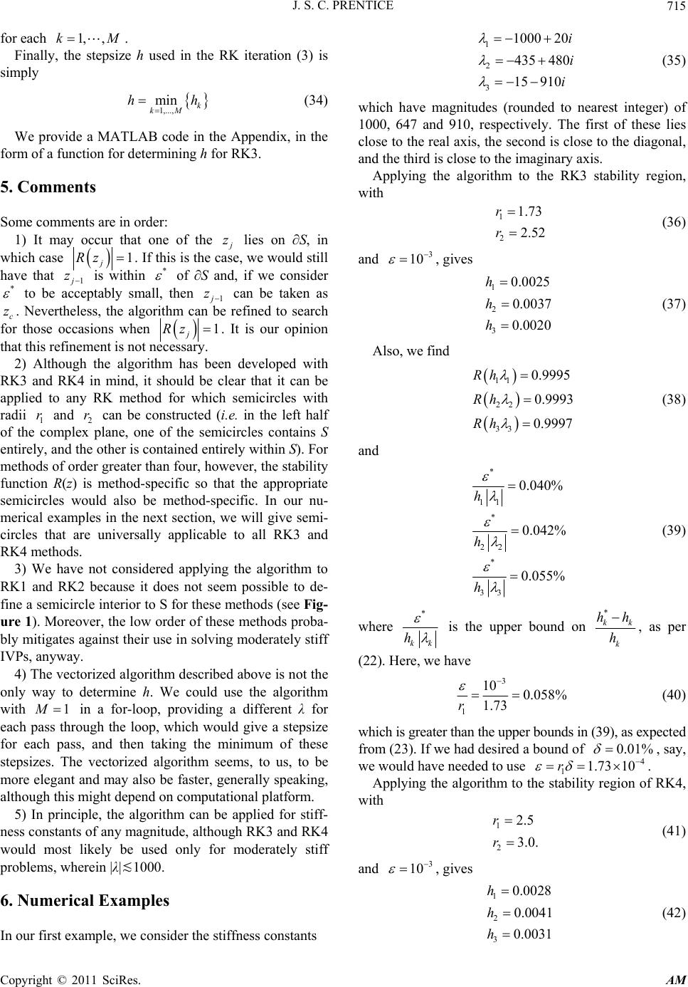 Stepsize Selection in Explicit Runge-Kutta Methods for Moderately Stiff Problems