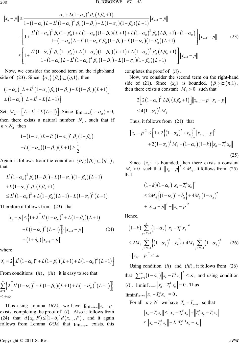 A Modified Averaging Composite Implicit Iteration Process For Common Fixed Points Of A Finite
